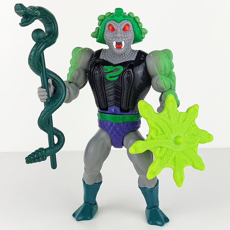 PlanetEternia | Reviews | Snake Face (MotU Origins)
