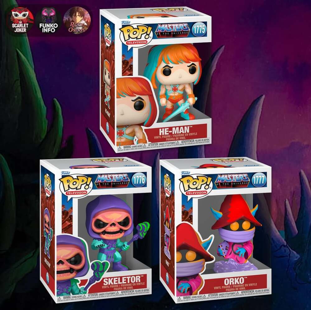 PlanetEternia | Merchandise | Neue Funko Pops von He-Man, Skeletor und ...